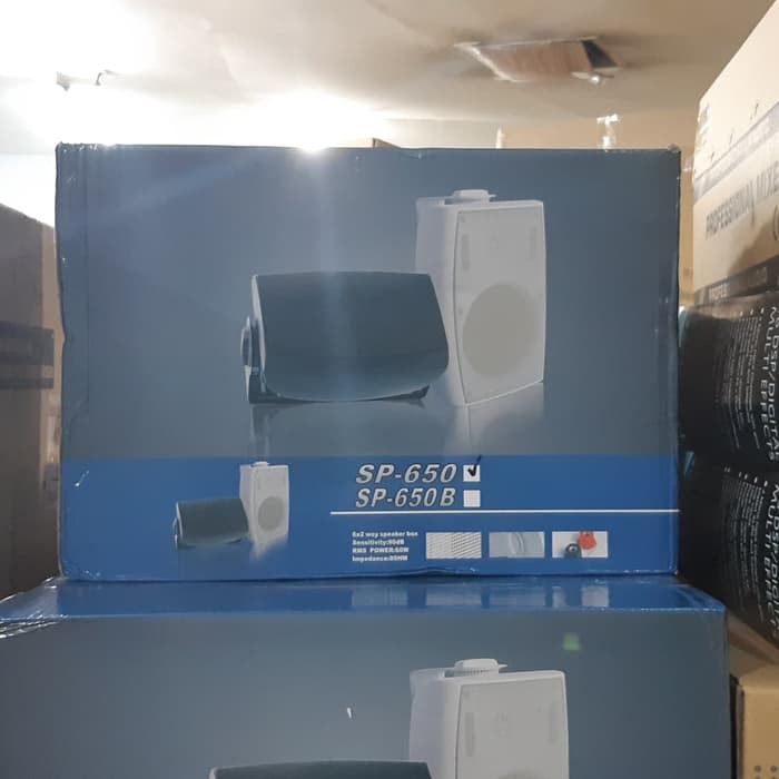 Jual SPEAKER SP 650 COCOK UTK RESTO, KELAS, TEMPAT IBADAH DLL | Shopee ...