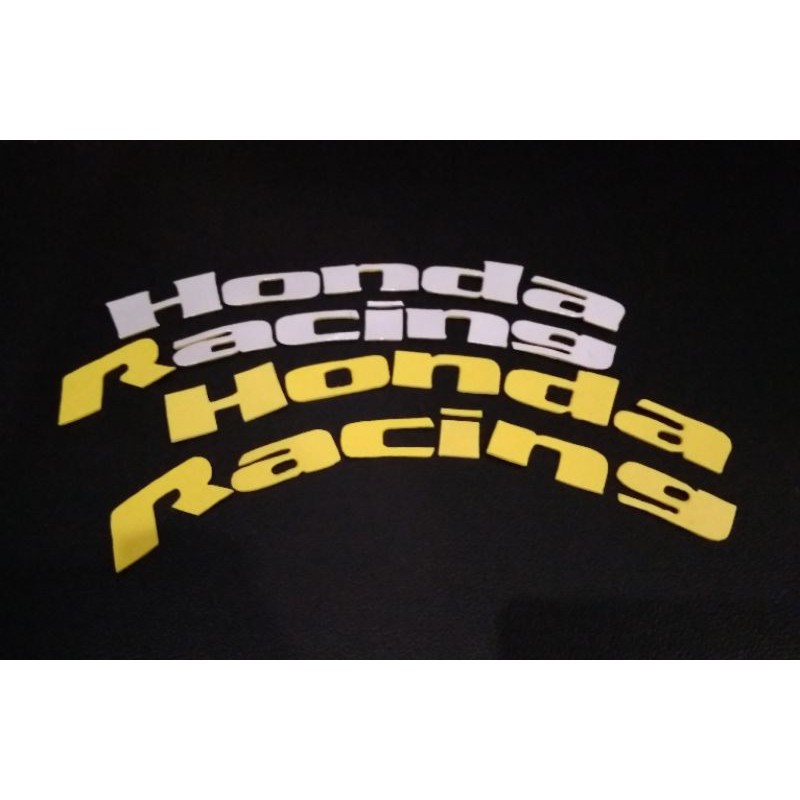 Jual Stiker ban / Tulisan ban Honda Racing | Shopee Indonesia