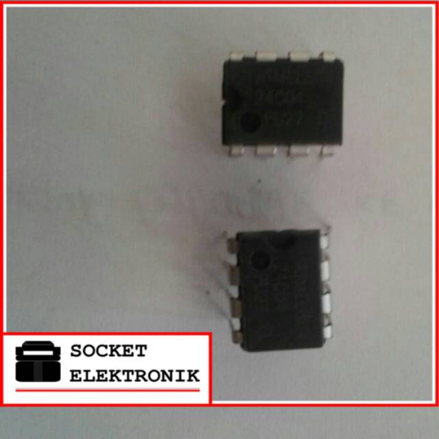 Jual IC 24C04 EEPROM 4KBit 512Byte 8 Kaki | Shopee Indonesia