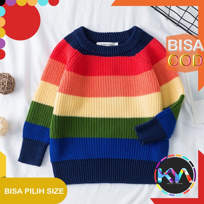 Jual Baju Rajut Sweater anak Laki Laki 1 2 3 4 5 Tahun Sweater Rajut Model Terbaru Tebal Melar ...