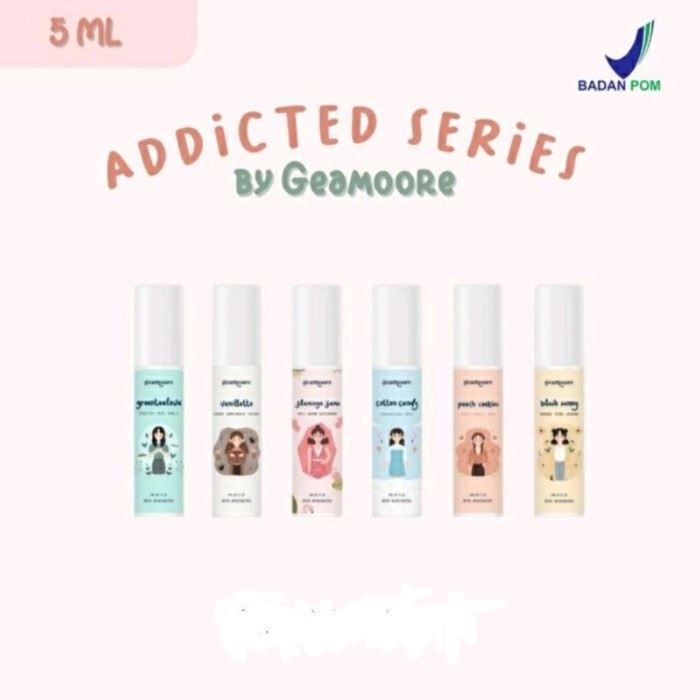 Jual ADDICTED SERIES PERFUME GEAMOORE 5ML | Shopee Indonesia