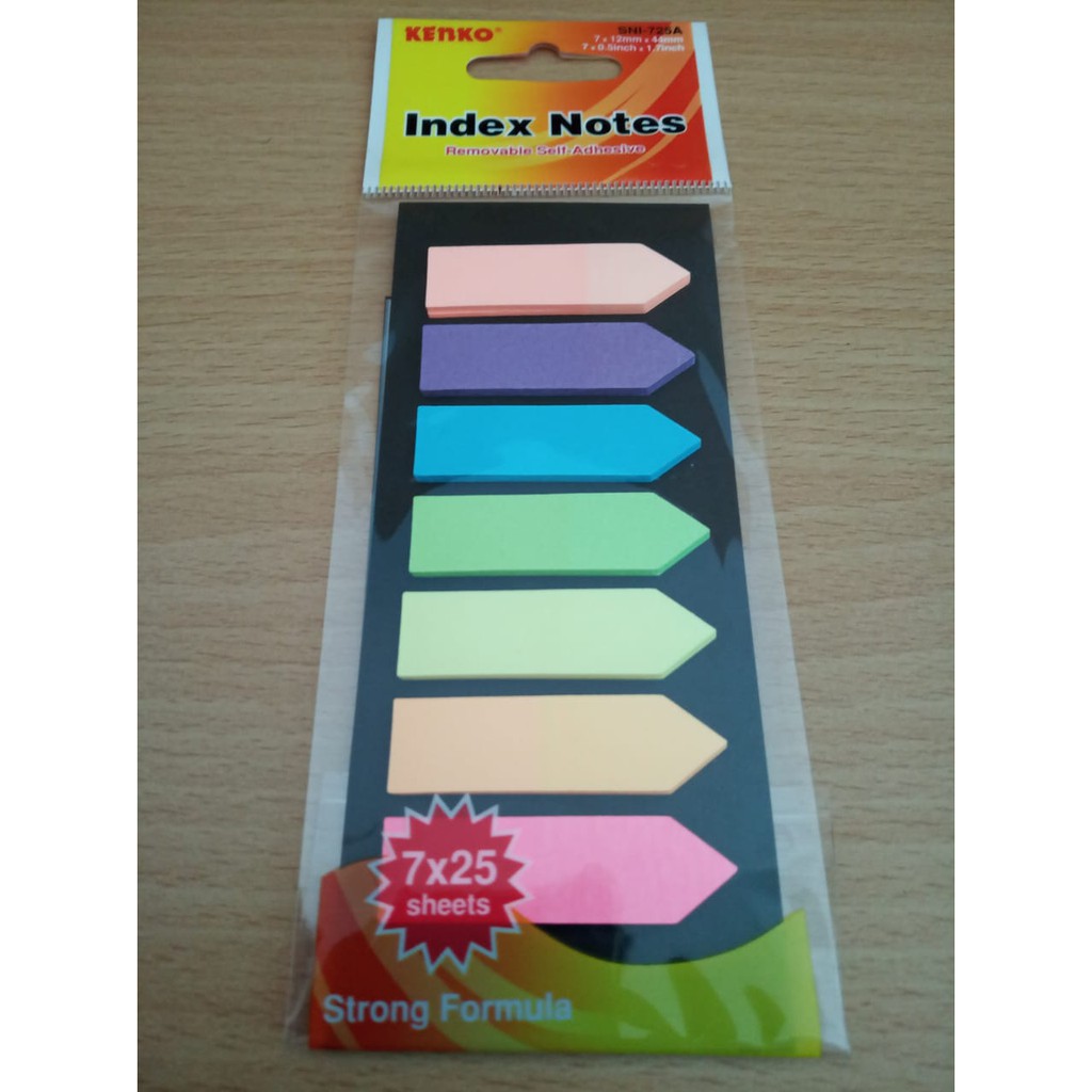 Sticky Notes Kenko Index 725A | Shopee Indonesia