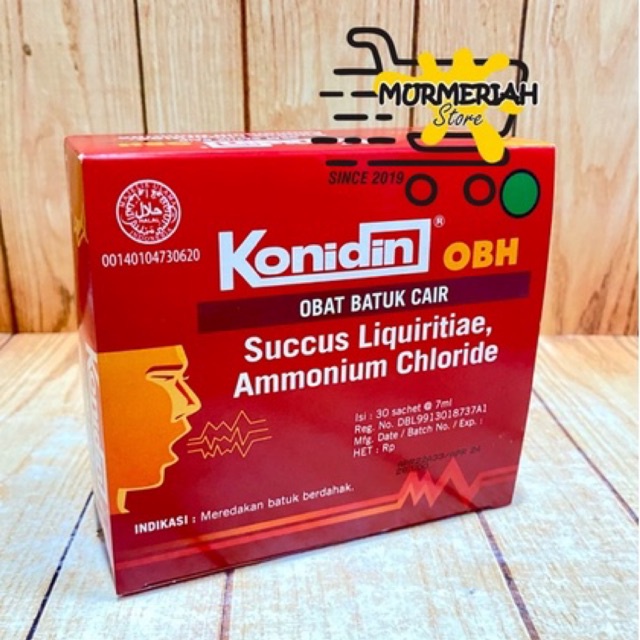 Jual Konidin OBH Syrup BOX isi 30 sachet - Obat Batuk Berdahak Cair ...