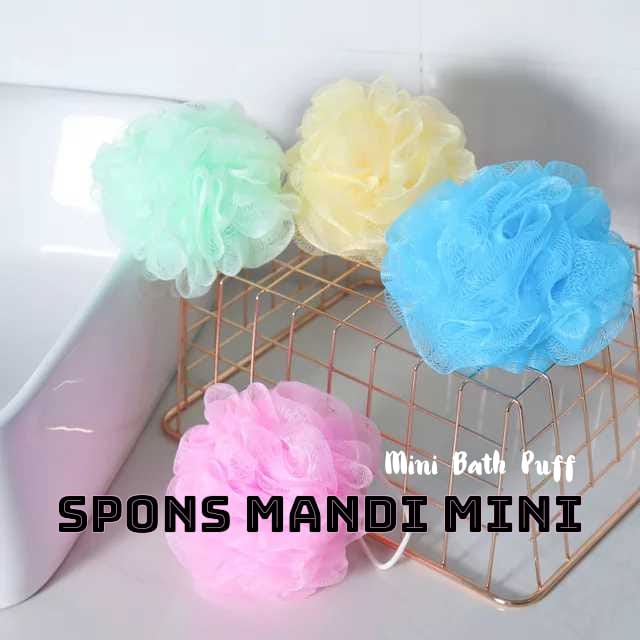 Jual AZ SPONGE MANDI MINI / SPON JARING / BATH SPONGE SHOWER | Shopee ...