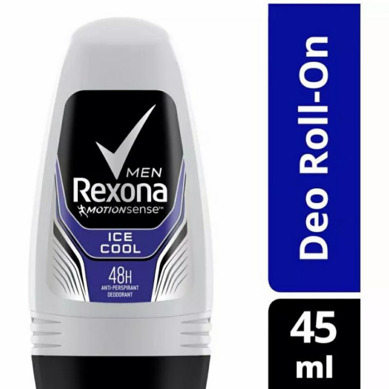 Jual REXONA Deodorant men Roll On Ice Cool 45mL | Shopee Indonesia