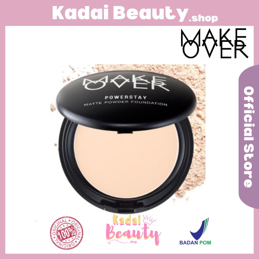 Jual MAKE OVER Powerstay Matte Powder Foundation 12 g - Bedak Padat ...