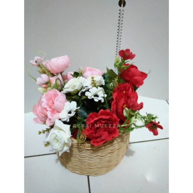 Jual Buket Mawar / Buket Bunga Box / Buket Keranjang / Buket Wisuda ...