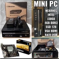 Jual CPU Mini-PC intel J3060 ram 4GB ssd128 wifi NEW garansi | Shopee ...