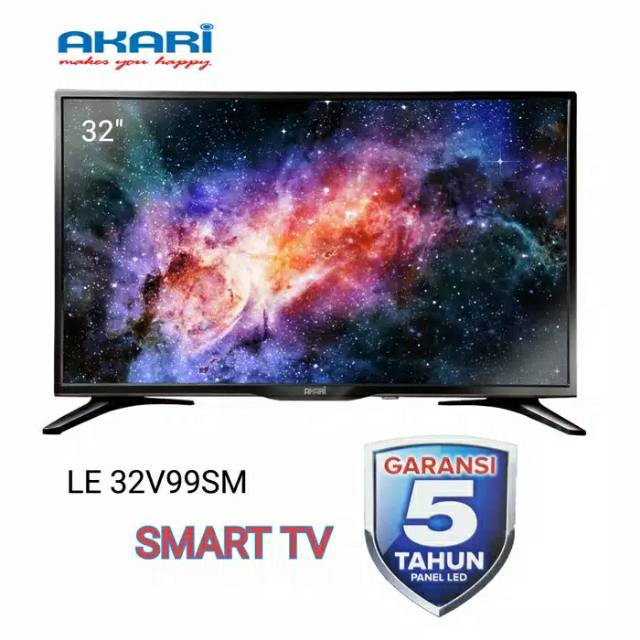 Jual TV LED AKARI 32V99SM / SMART DIGITAL / 32 INCH ( FREE ONGKIR ...