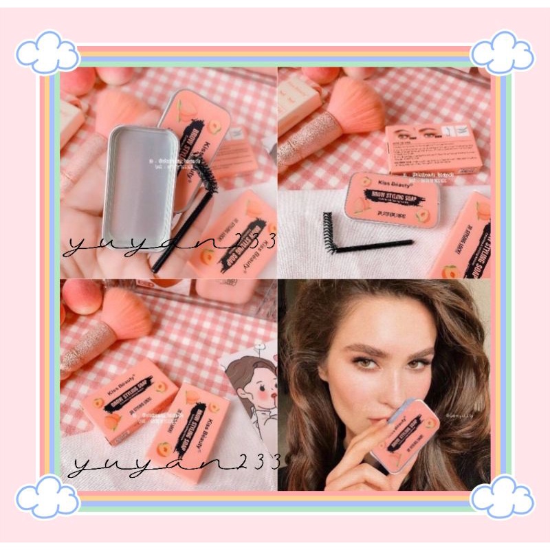 Jual BROW STYLING SOAP 3D KISS BEAUTY 68181 Indonesia|Shopee Indonesia
