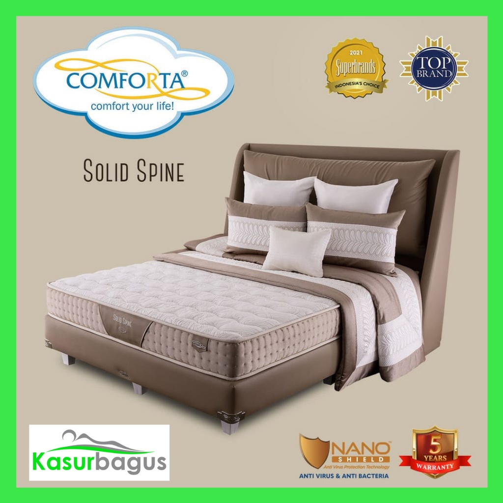 Jual Comforta Kasur Full Latex Solid Spine - Full Set 160x200 | Shopee ...