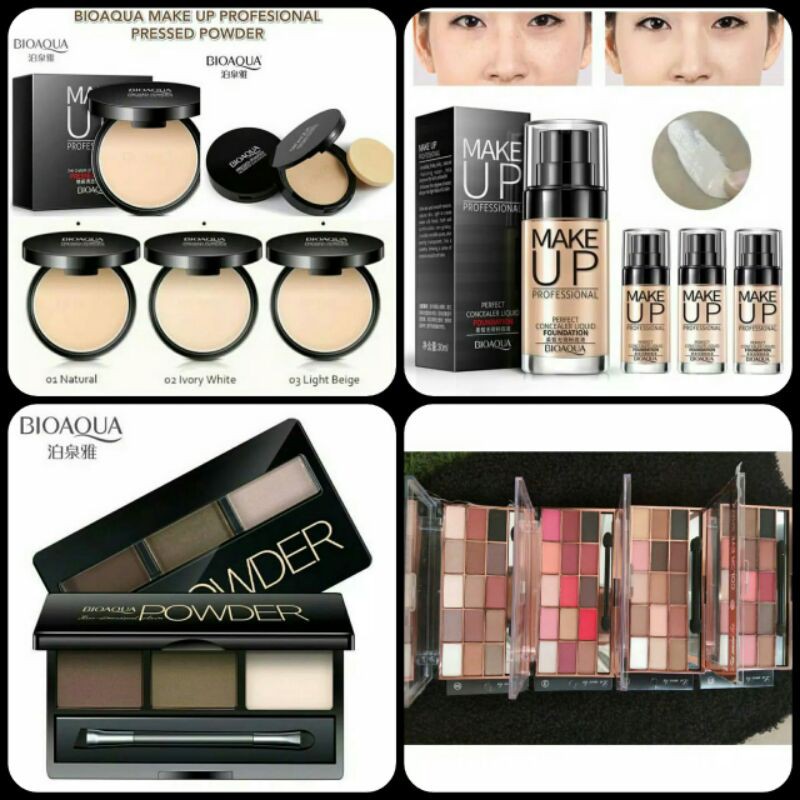 Jual PAKET MAKEUP SET MAKEUP BIOAQUA | Shopee Indonesia