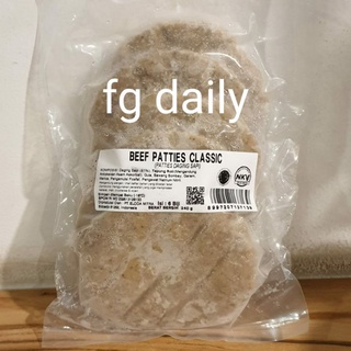 Jual Beef patties bernardi / daging burger bernardi halal / beef patty ...