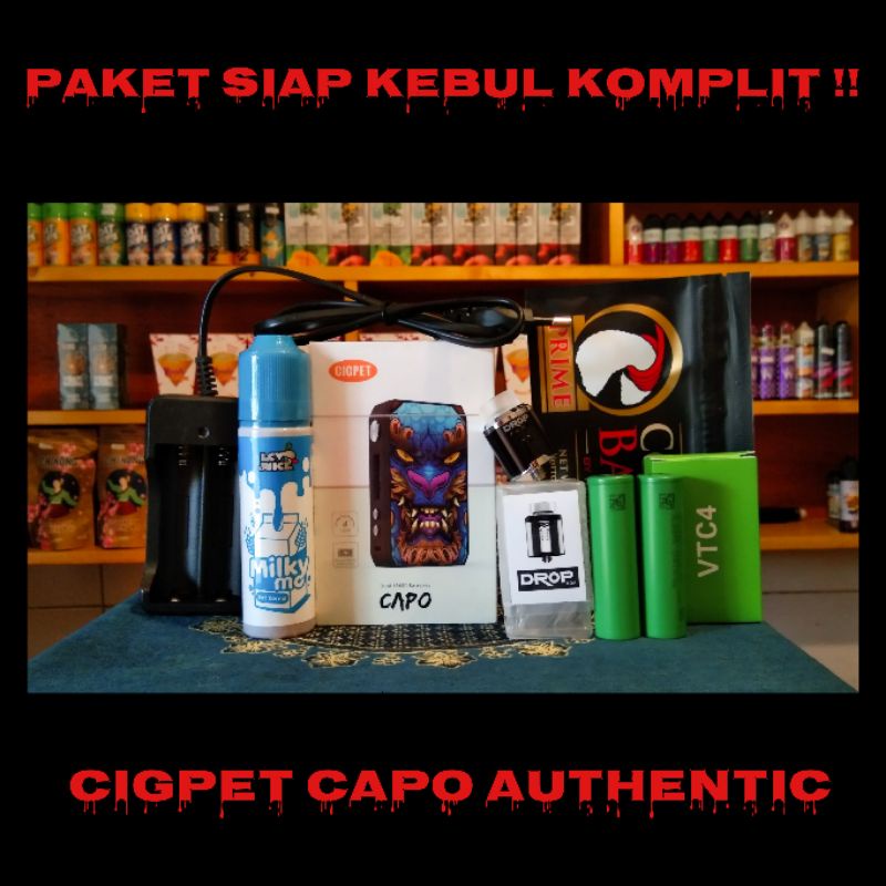 Jual Paket Psk Siap Ngebul Pod Mod Cigpet Capo 120w Vape Fape Vaporizer ...