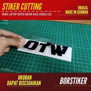 Jual STIKER OTW | STICKER CUTTING BAHAN ORACAL CUSTOM LOGO DLL | Shopee ...