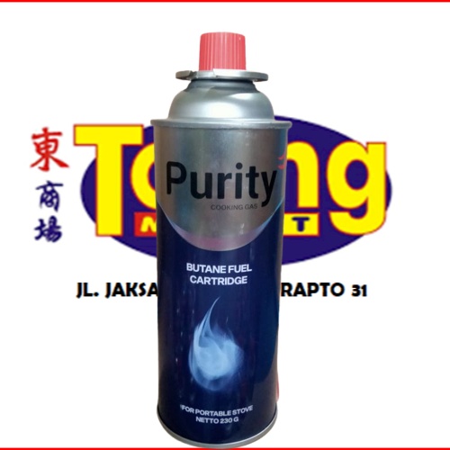 Jual GAS PORTABLE PURITY 230GR / GAS TABUNG MINI 230gr PURITY | Shopee ...