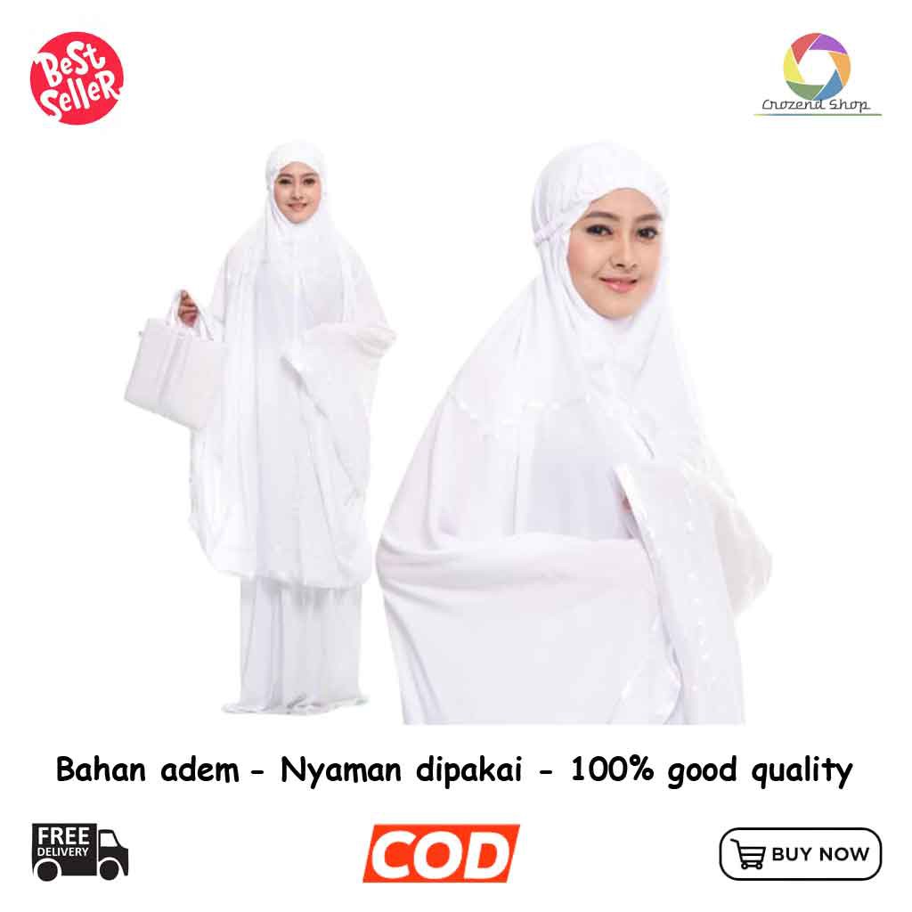 Jual Mukena Premium Rukuh Terbaru Rayon Embos Renda X8I8 Mewah Mukenah ...