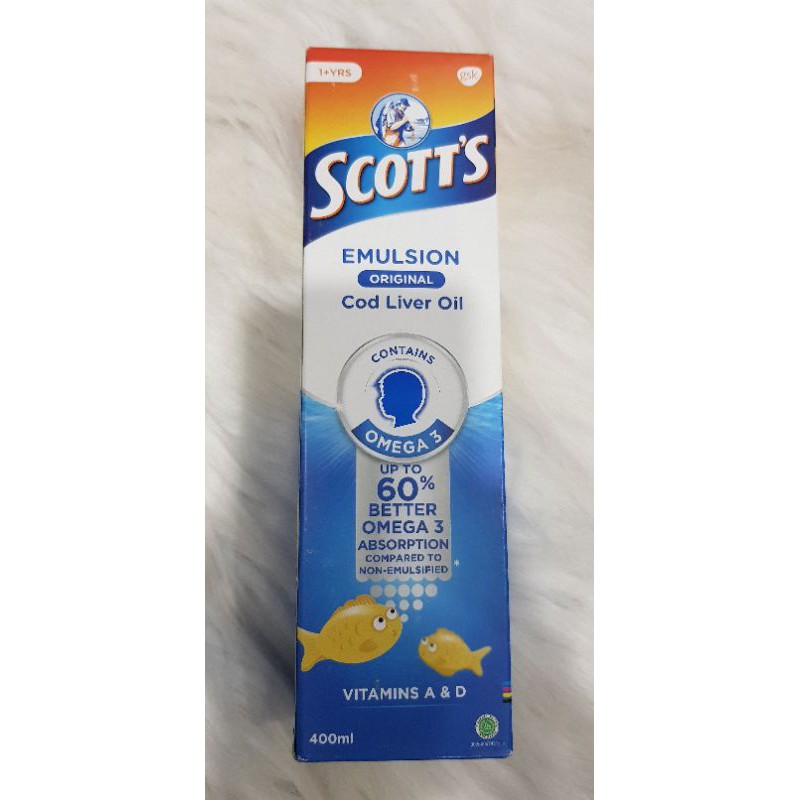 Jual SCOTTS EMULSION ORIGINAL 400ML | Shopee Indonesia