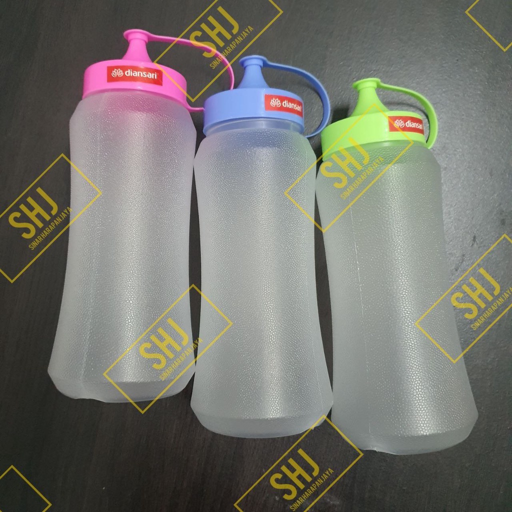 Jual Botol Kecap Saos Plastik Diansari Sauce Keeper - 600 ml dan 1000ml ...