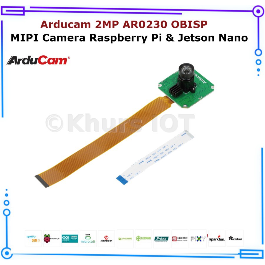 Jual Arducam 2MP AR0230 OBISP MIPI Camera for Raspberry Pi & Jetson Nano | Shopee Indonesia