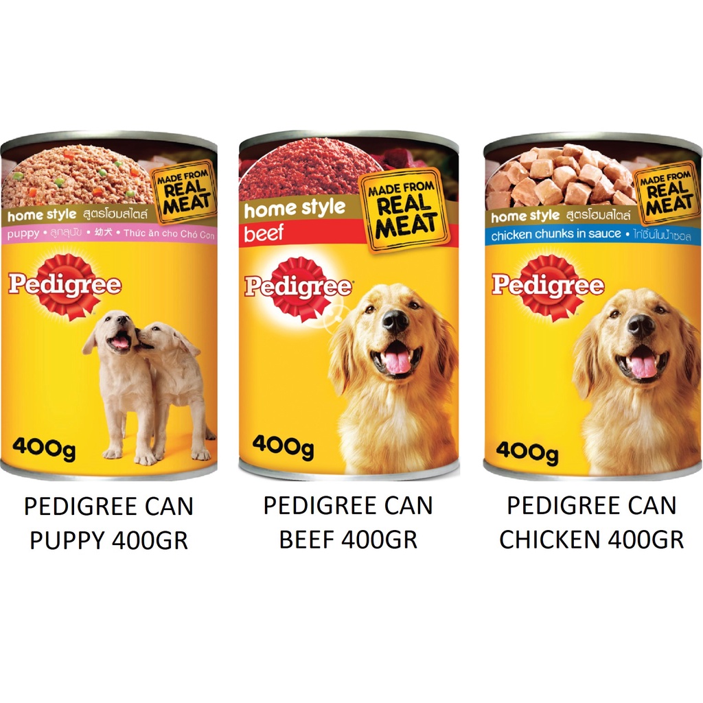 Jual PEDIGREE CAN 400gr All Varian Makanan Anjing Basah Kaleng | Shopee ...