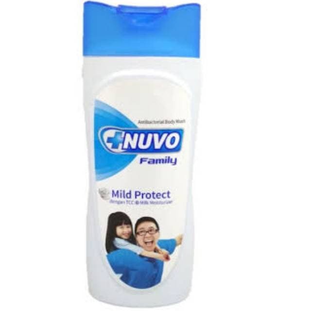 Jual NUVO FAMILY Body Wash MILD PROTECT Sabun Mandi Cair Biru 250ml | Shopee Indonesia