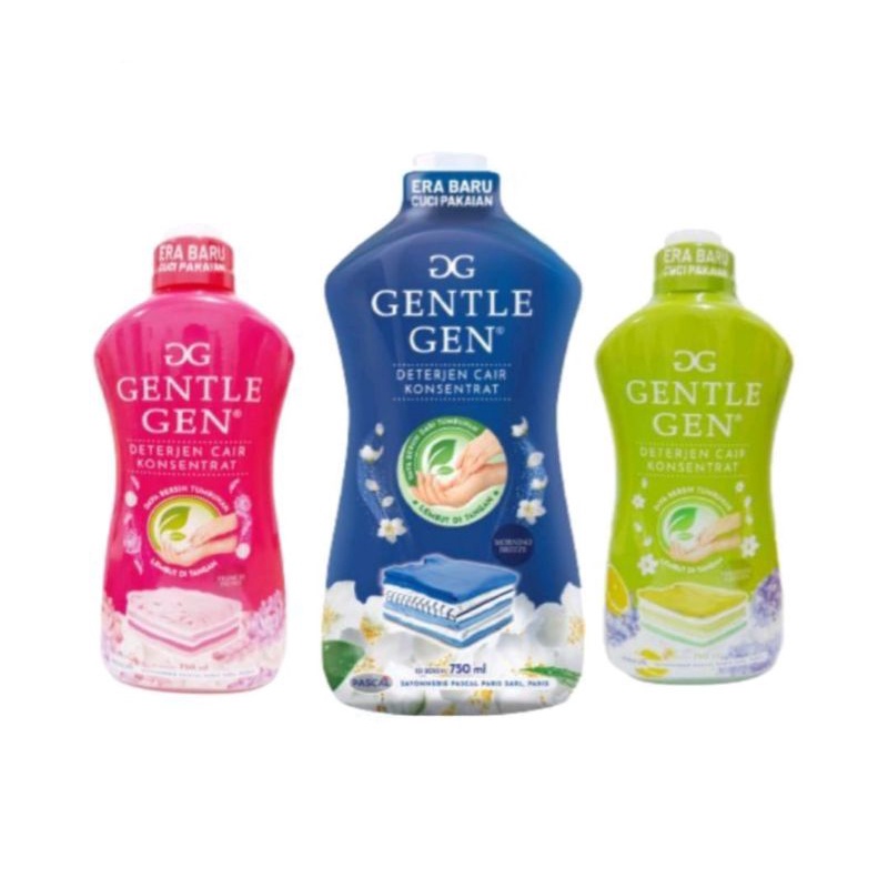 Jual GENTLE GEN DETERGEN CAIR KONSENTRAT MORNING BREEZE / FRENCH PEONY ...