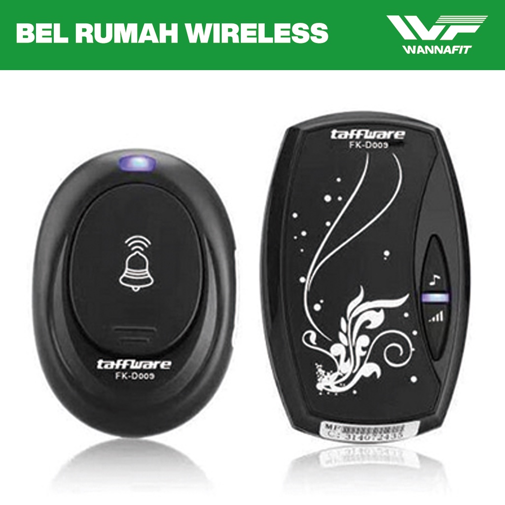 Jual Bel Rumah Kantor Alarm Wireless Tanpa Kabel Waterproof EU Plug dan ...