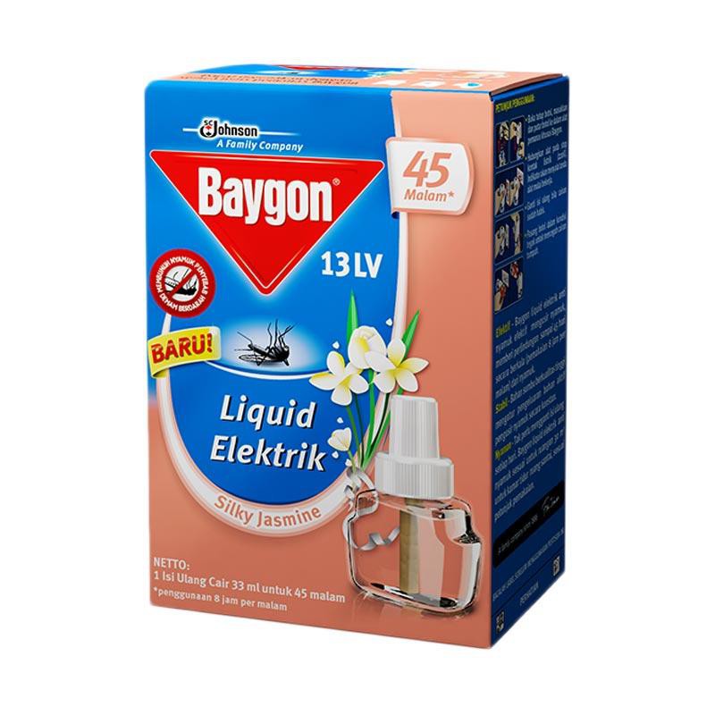 Jual Baygon Liquid Cairan Pembasmi Nyamuk [33 mL/ Kemasan Refill ...