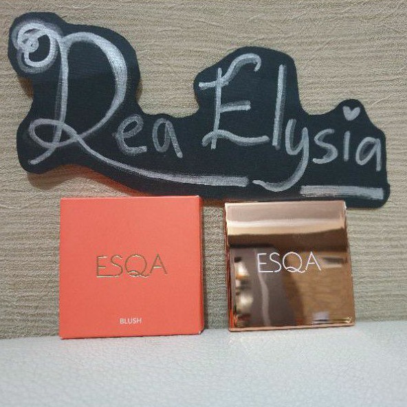 Jual preloved ESQA blush (shade honolulu) | Shopee Indonesia