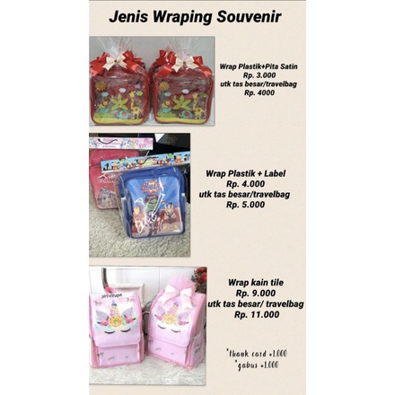 Contoh Packingan Souvenir | Shopee Indonesia