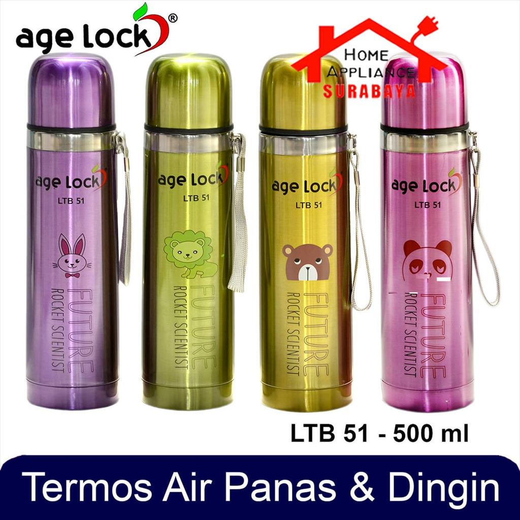 Jual Thermos Tumbler - Termos Motif Karakter Air Panas Dingin 500 ML ...