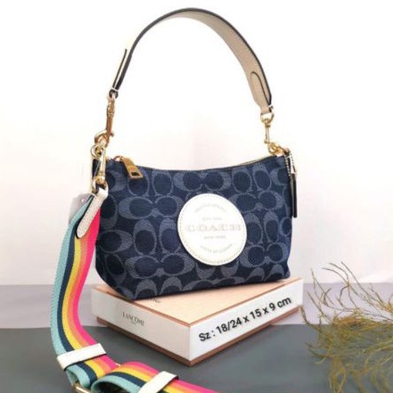 Jual Coach Dempsey Shoulder Bag - black new | Shopee Indonesia