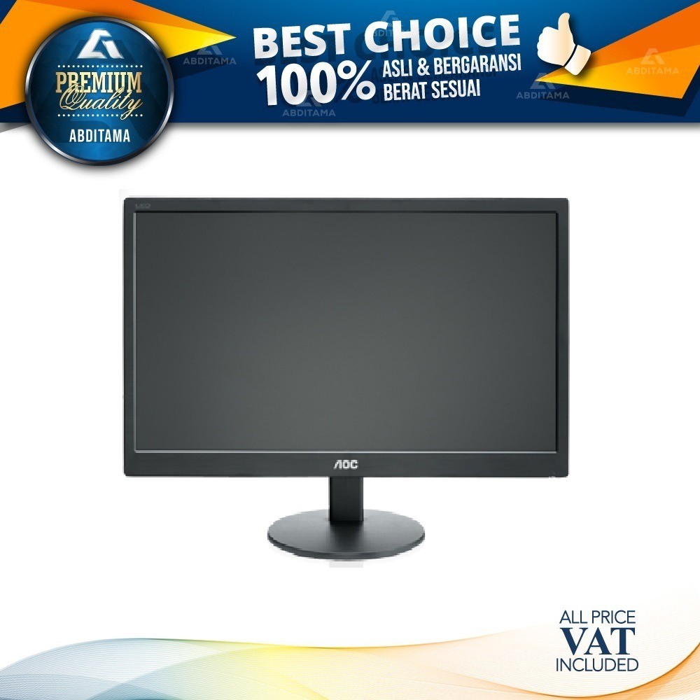 Jual Monitor LED AOC E1670SW USB Powered 15.6" 1366x768 VGA | Shopee ...