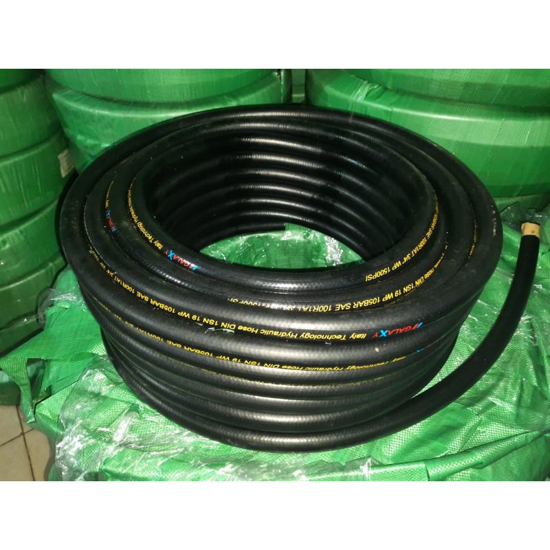 Jual Selang hitam selang instalasi ukuran 3/4 R1 kawat1 SPBU pommini ...