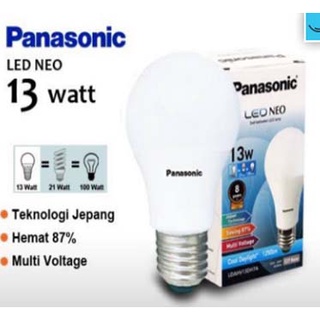 Jual Lampu Led Panasonic Neo 13 Watt lampu bohlam led | Shopee Indonesia