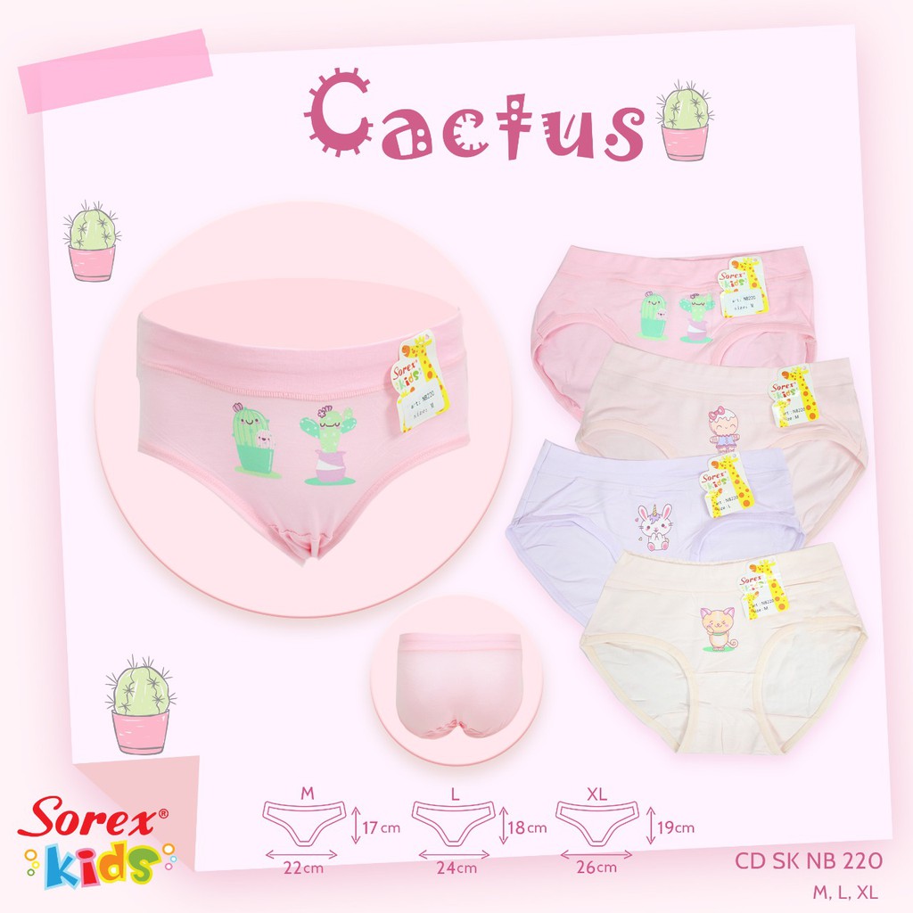 Jual (NB 220) Celana Dalam Anak Perempuan Sorex Super Lembut (harga per pcs) | Shopee Indonesia