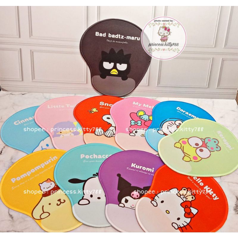 Jual ALAS MOUSE OVAL (23,5x20,5) / MOUSE PAD KARAKTER MOTIF LUCU CANTIK ...