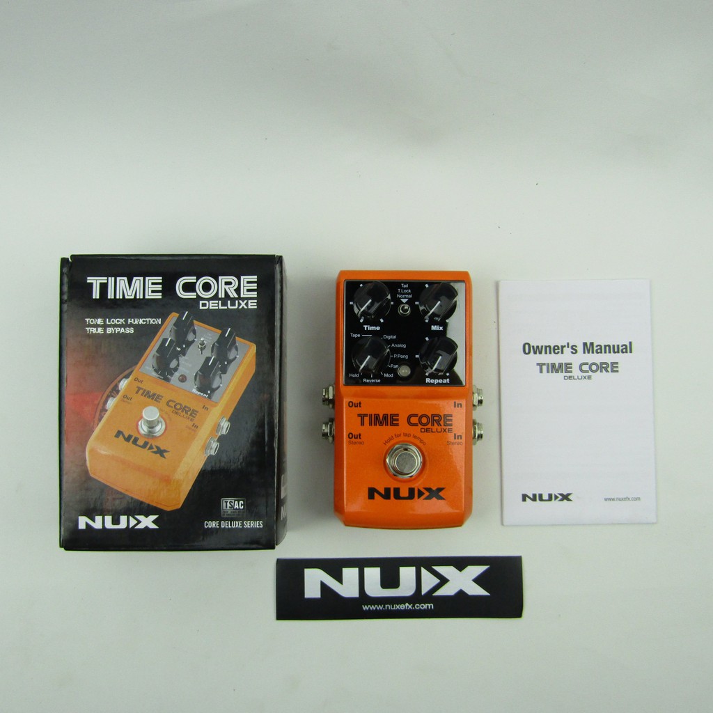 Jual NUX Time Core Deluxe Pedal Efek Gitar Elektrik Delay dengan 7 Tipe ...