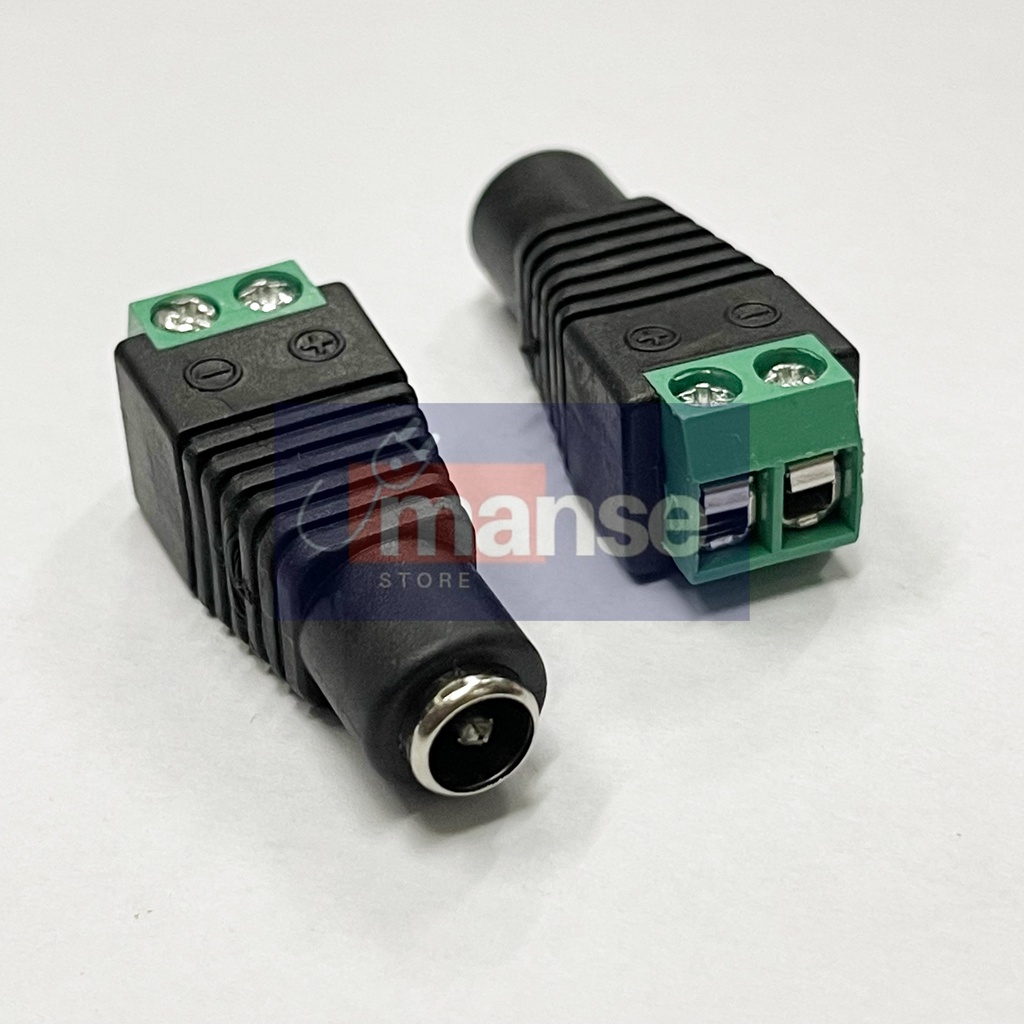 Jual Socket DC Baut Cewe / Female DC Power Connector (5,5mm x 2,1mm ...