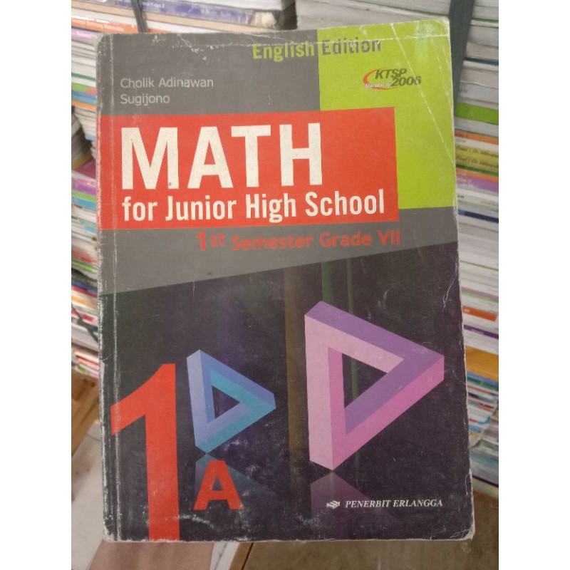 Jual MATH for Junior High School 1A SMP. | Shopee Indonesia