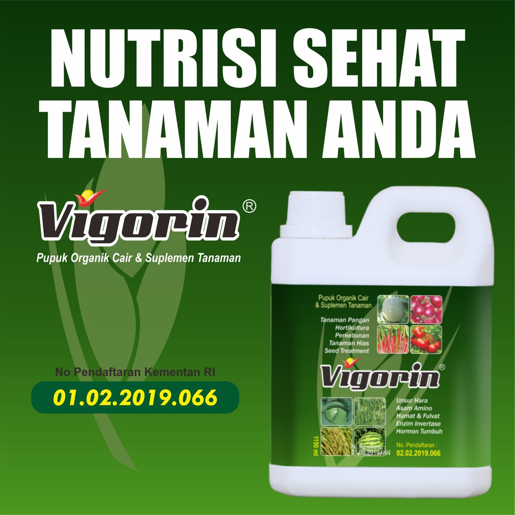 Jual VIGORIN (Pupuk Organik Tanaman) 1L | Shopee Indonesia