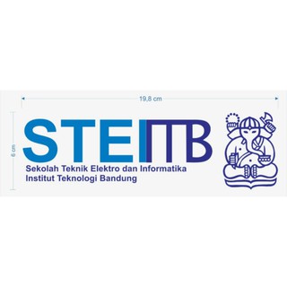 Jual STICKER STEI ITB ; TEKNIK ELEKTRO DAN INFORMATIKA INSTITUT ...