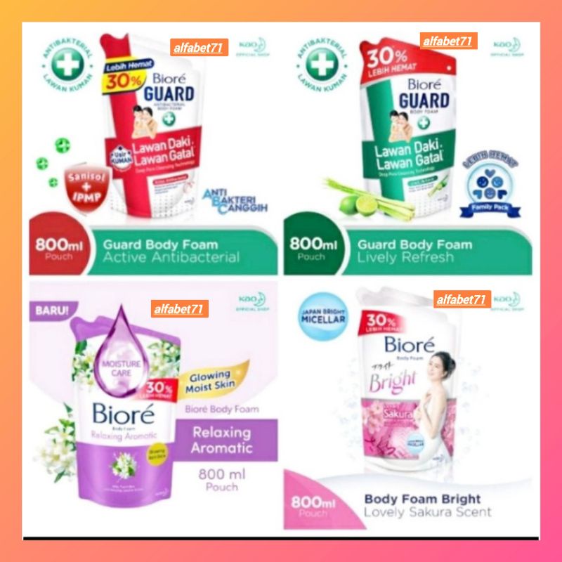 Jual Biore Sabun Cair 800ml Original Termurah | Shopee Indonesia