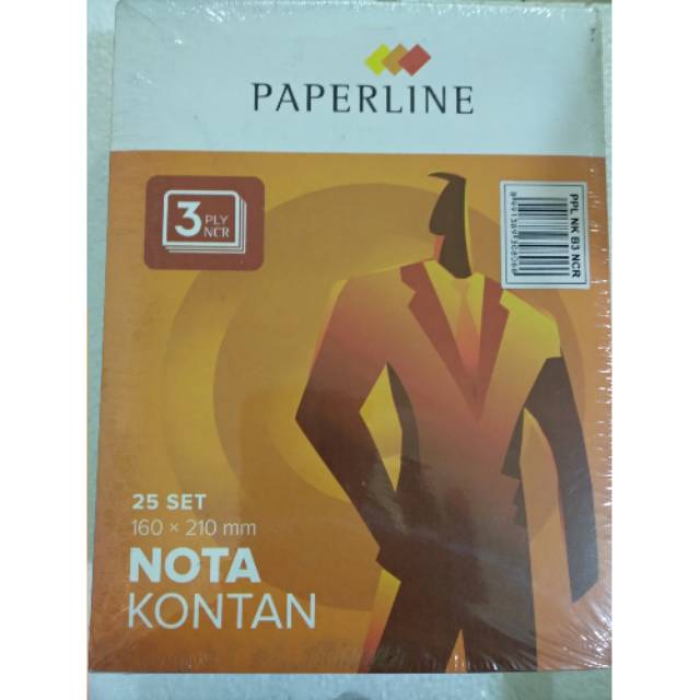 Jual Buku nota besar rangkap 3 BESAR PAPERLINE min order 1 pak isi 10 ...