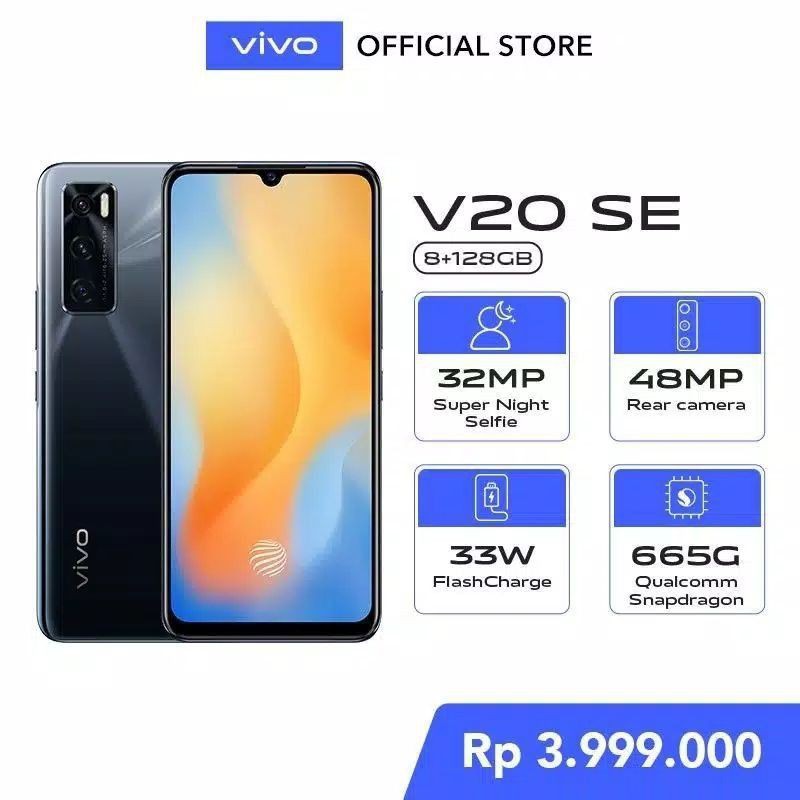 Jual PROMO..VIVO V20SE RAM 8/128Gb ORIGINAL GARANSI RESMI | Shopee ...