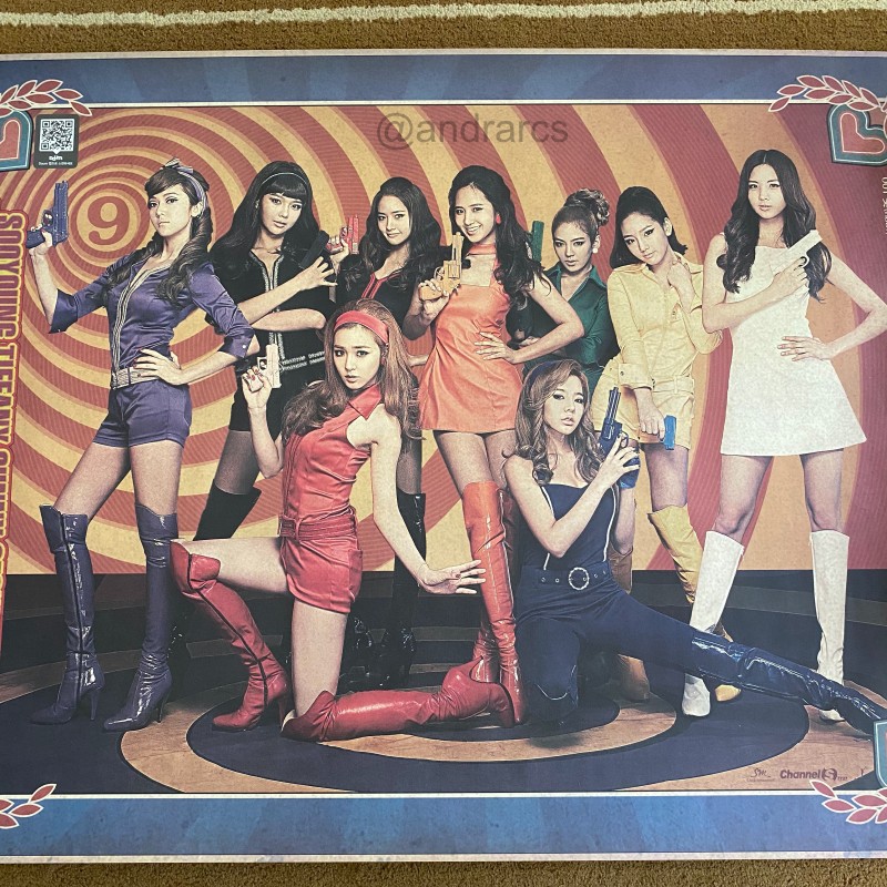 Jual Girls' Generation (SNSD) - Hoot Official Poster Indonesia|Shopee ...