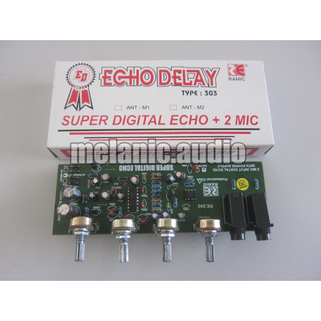 Jual Kit Super Digital Echo Delay Plus 2 Mic | Shopee Indonesia