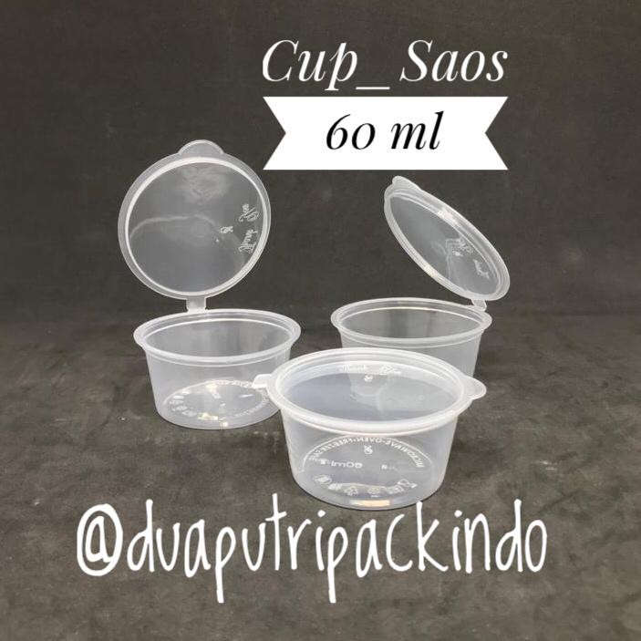 Jual Cup Saos 60 ml merk VICTORY (isi 50 pcs) | Shopee Indonesia