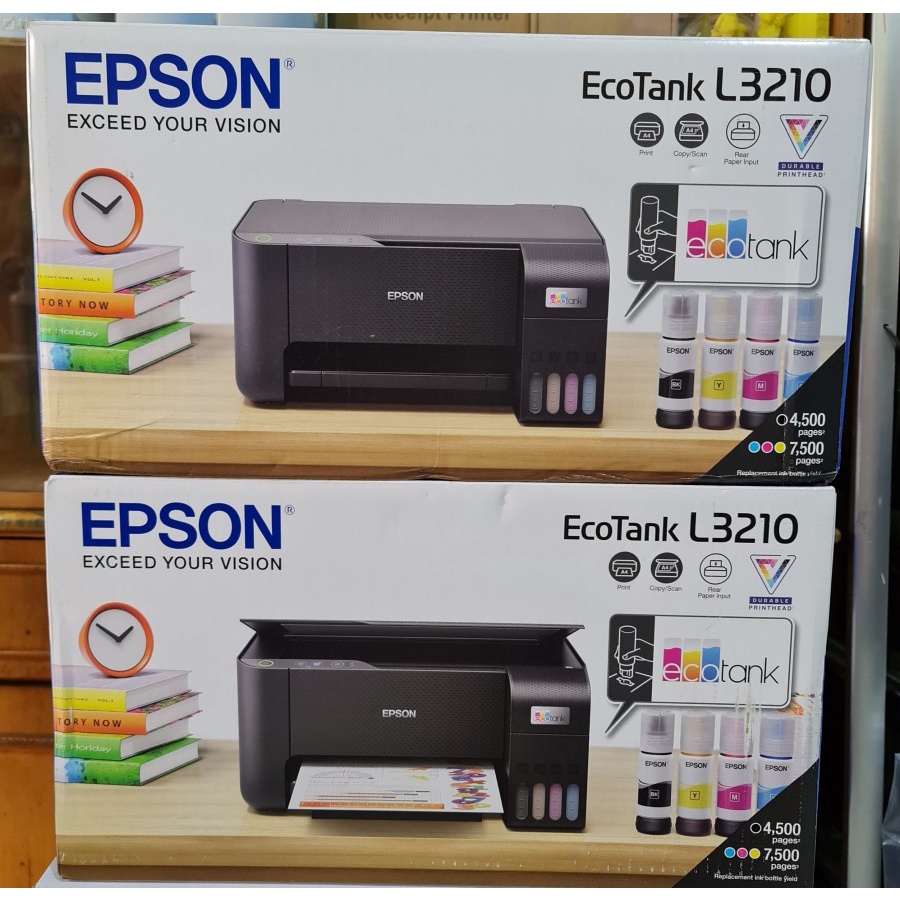 Jual Printer Epson L3210 / L 3210 With Miracle Ink 003 Pengganti L3110 ...